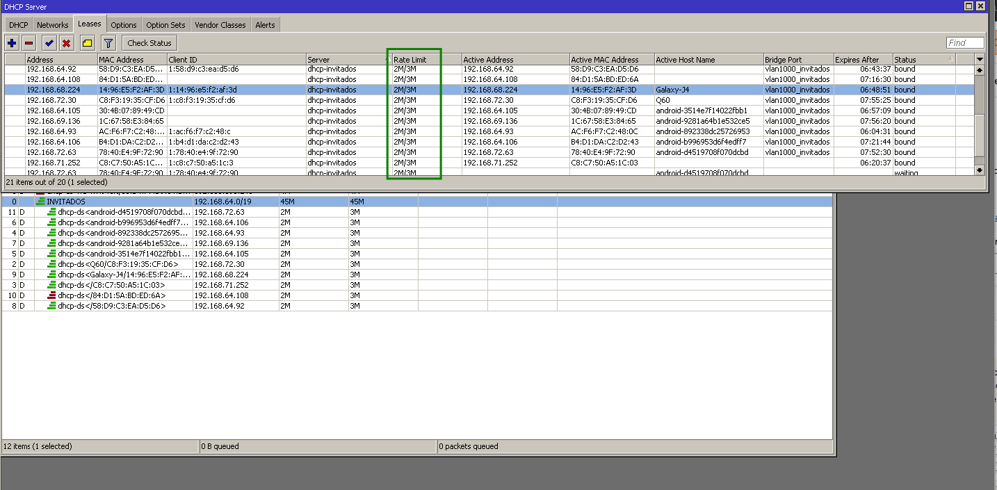 RouterOS DHCP Server Automático con Queues Dinámicas · Tech-nico ...